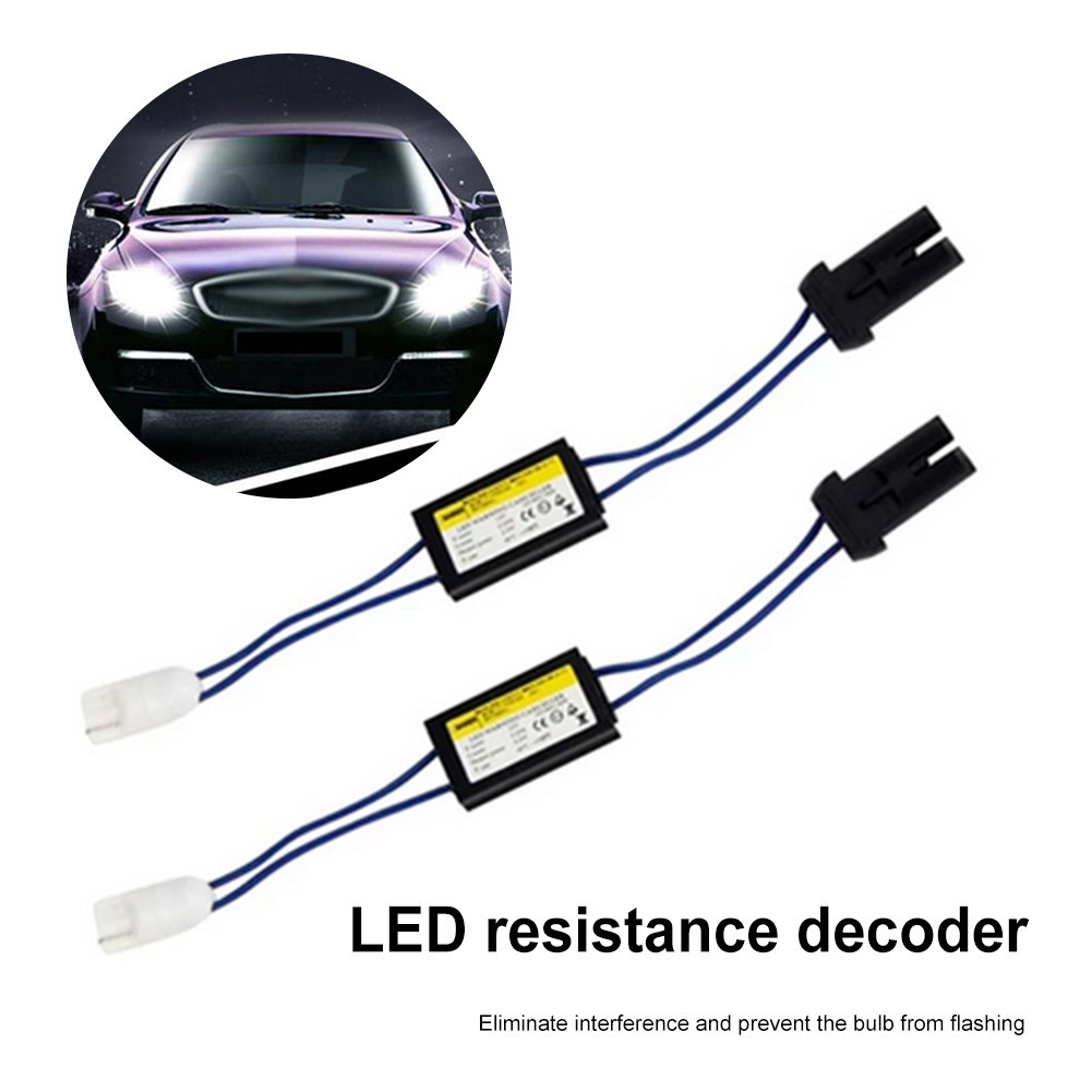 ~2pcs Car Lights Canbus Cable Warning Canceller Decoder Eliminates ...