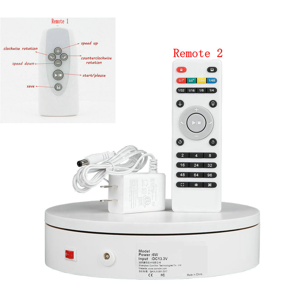 Remote Control Rotating Electric Turntable Display Stand Base Automatic ...