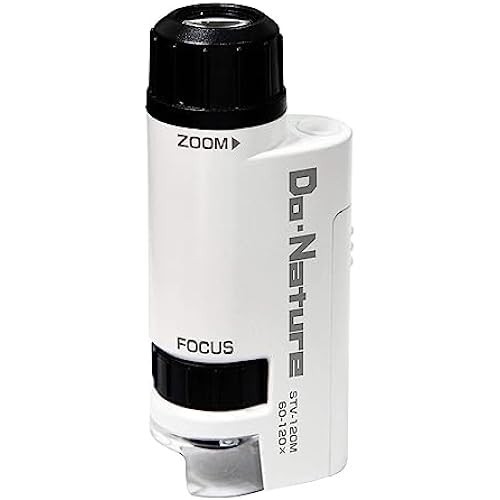 Kenko microscope Do Nature 60-120 times Built-in LED light Compact ...
