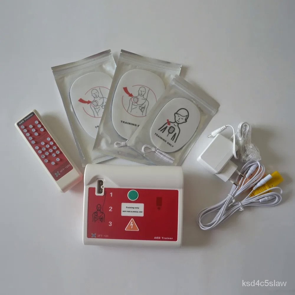 Automatic External Defibrillator Monitor For Emergency CPR AED First ...