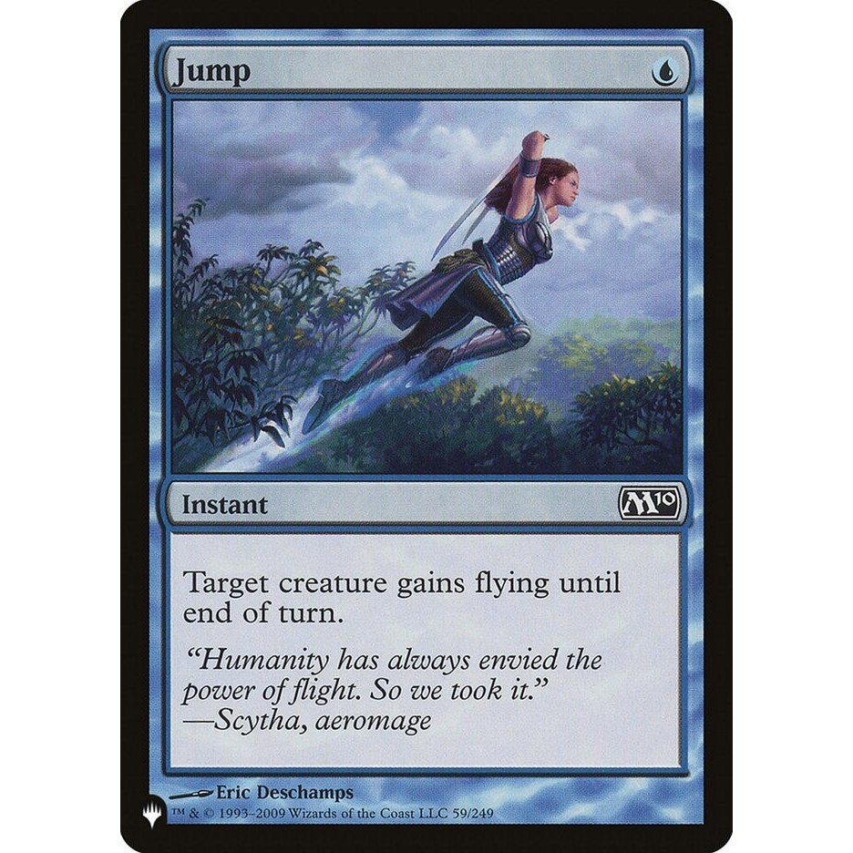 Jump The List PLST MTG Magic the Gathering | Shopee Philippines