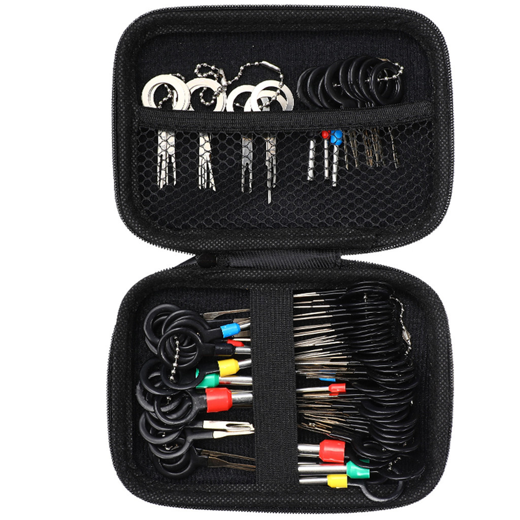 -76 Pcs Terminal Removal Tool Door Pin Extractor Ejector Kit Connector ...