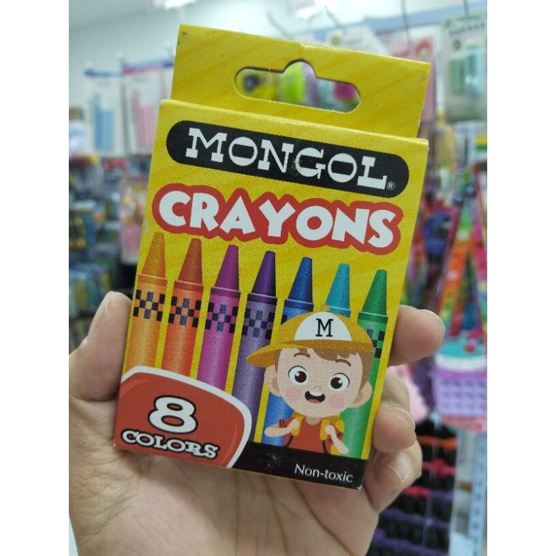 [MONGOL] Crayons 8 Colors | Shopee Philippines