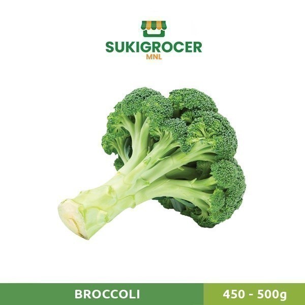 Sukigrocer Broccoli 450-500g | Shopee Philippines