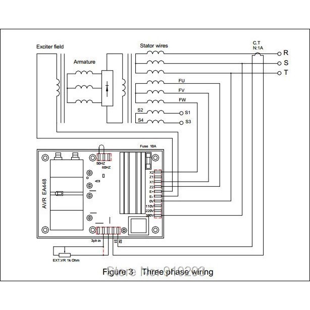 R448 avr Voltage Regulator Big Capacitor Three Phase Automatic ...