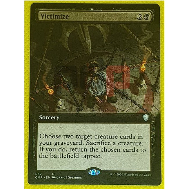 Victimize (Extended Art) Commander Legends (CMR) | Shopee Philippines