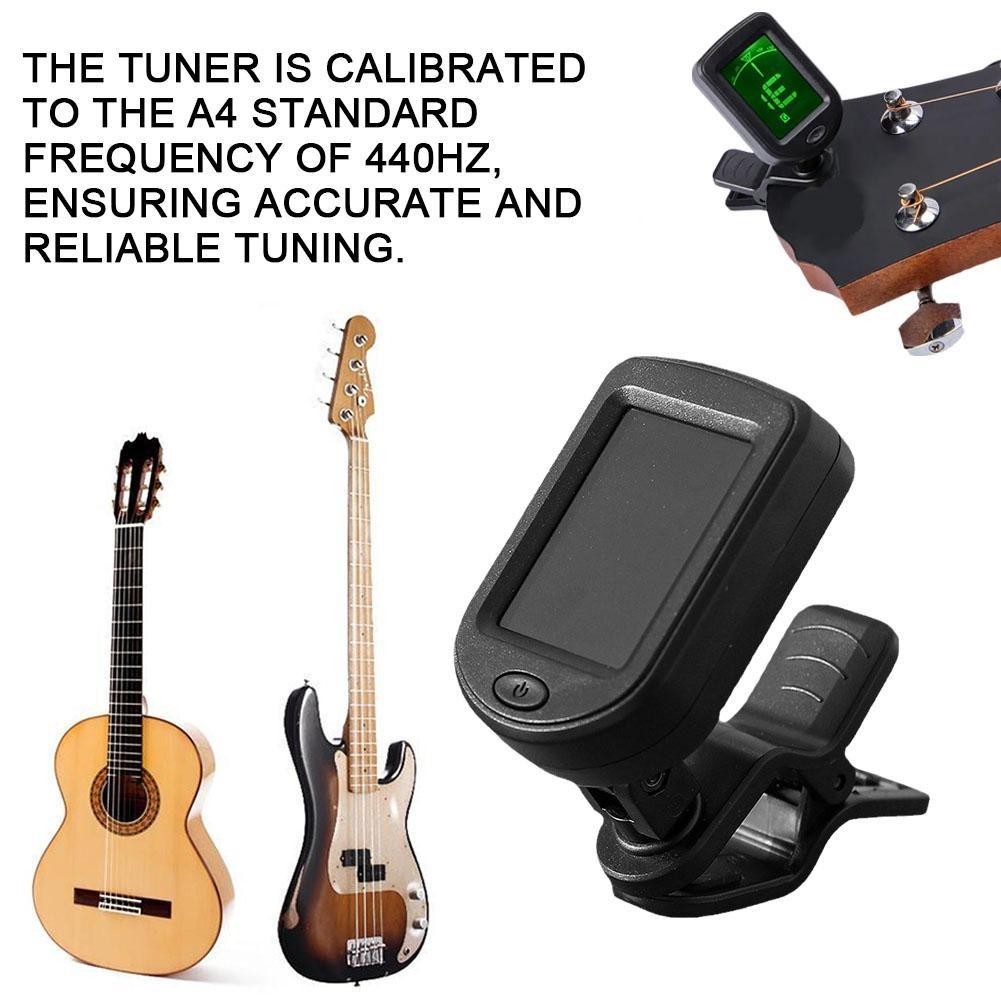 Guitar Tuner Multi-Instrument Electronic Tuner or Guitar Bass Ukulele ...