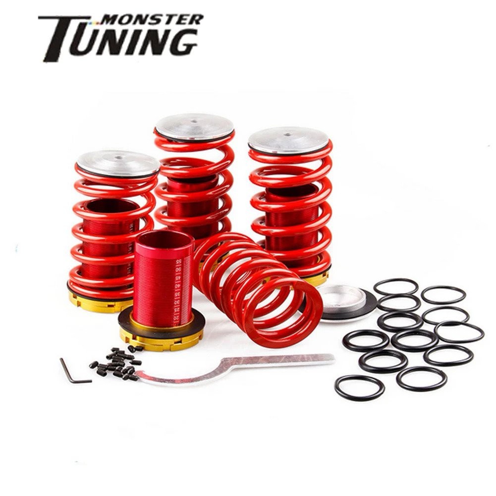 Tuning Monster High Quality Car Adjustable Suspension Coilover Springs ...