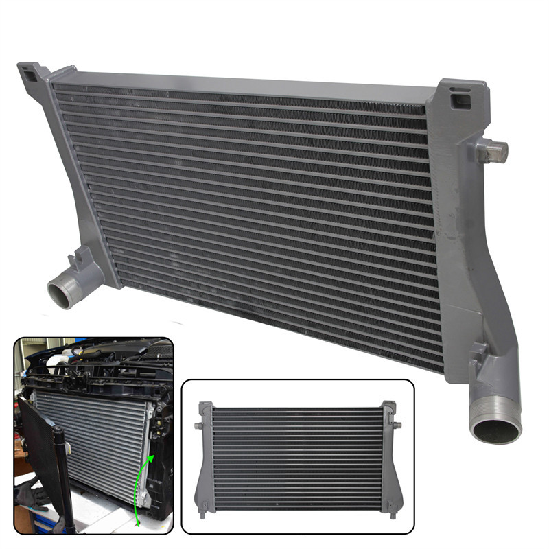 ~Upgrade Tube & Fin Light Weight Intercooler for VW Golf R GTI MK7 Audi ...