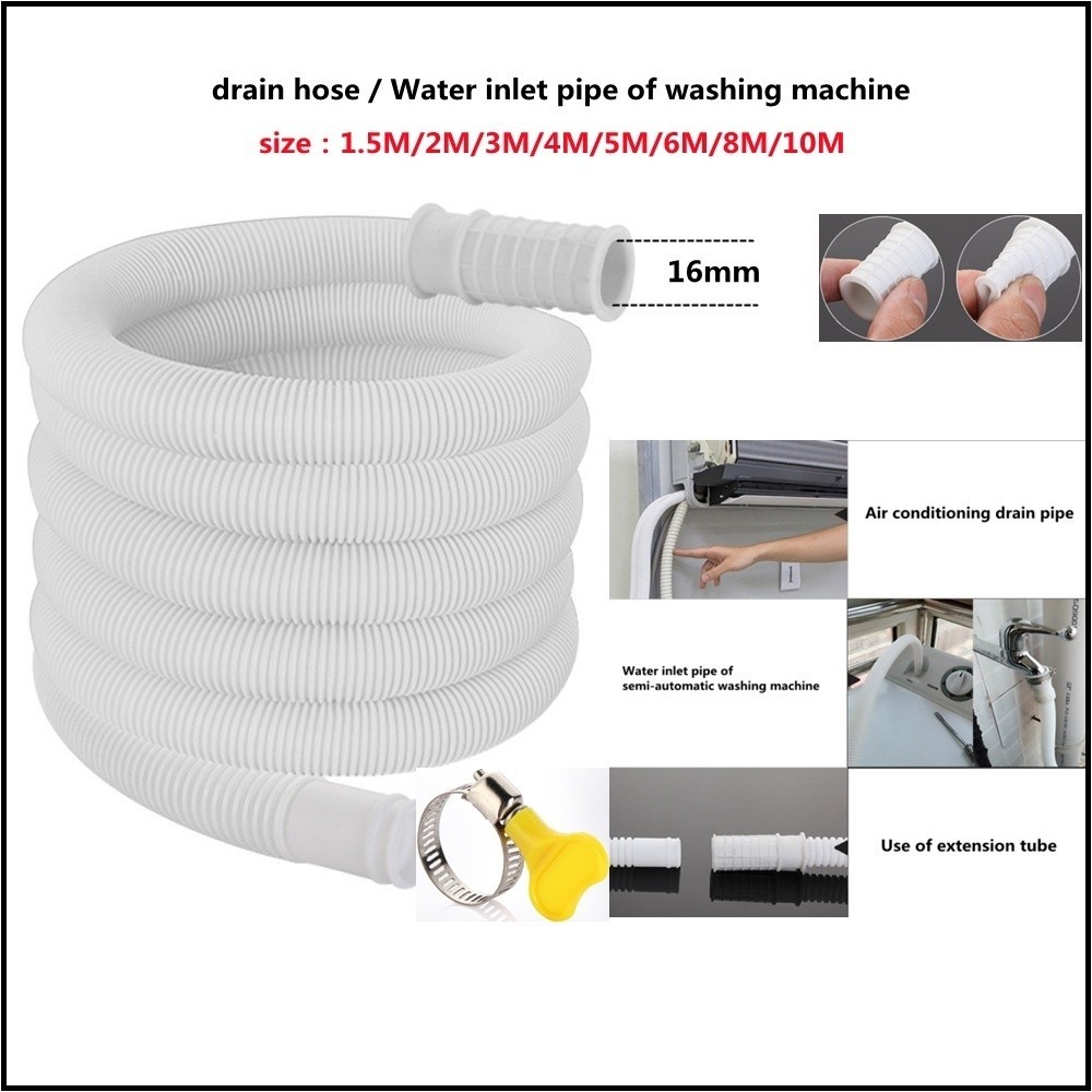 Semi-Automatic Old-Fashioned Washing Machine Inlet Outlet Pipe Extended ...