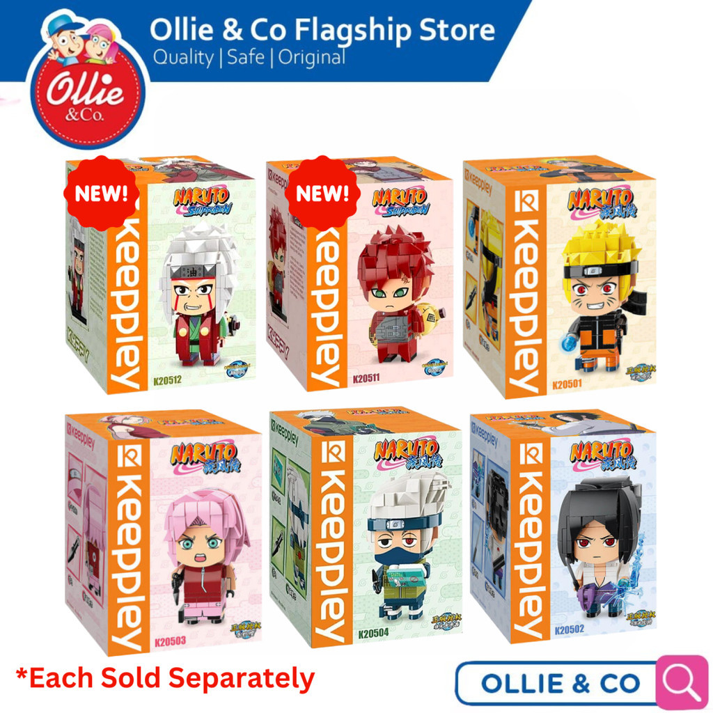 Keeppley Naruto Series Mini Figures Building Blocks (Uzumaki Naruto ...