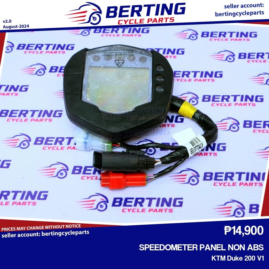 KTM SPEEDOMETER PANEL NON ABS Duke 200 Genuine JG402401 | Shopee ...