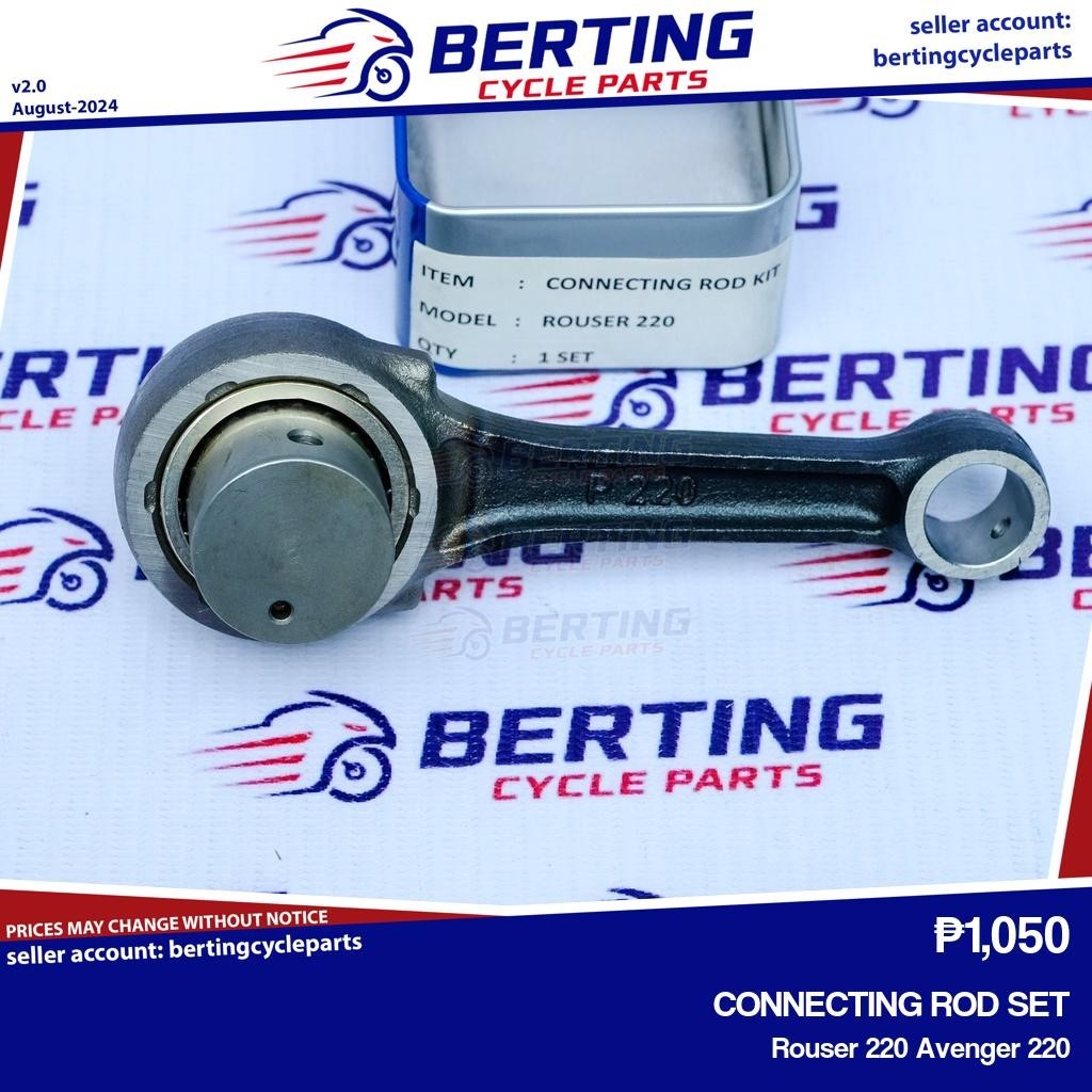 Connecting Rod set Bearing Type Rouser 220 Avenger 220 Replacement ...