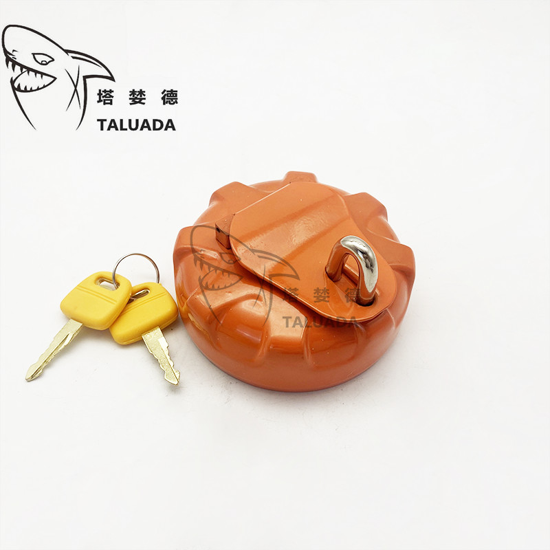 ⓞFor Doosan Anti Theft Diesel Oil Fuel Tank Cap Cover With Keys DH200 ...
