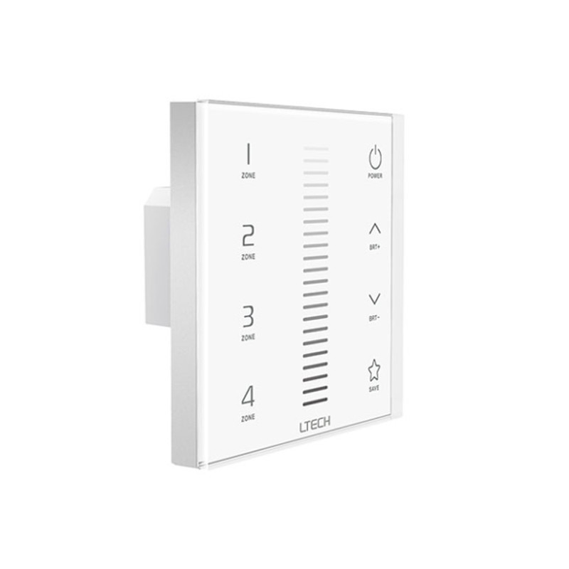 ️LTECH New EX5 Led Dimmer 120V 220V 4 Zones Multi Touch Panel Wall ...