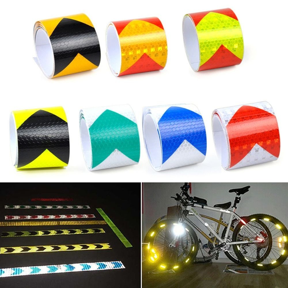 웃Self Adhesive Warning Tapes Motorcycle Reflective Film Safety Mar ...