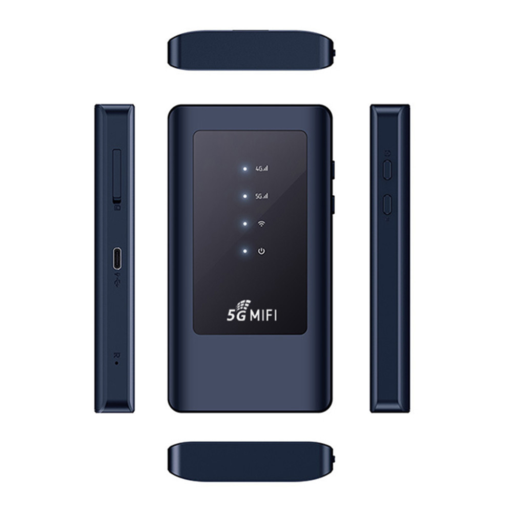 ⓥ5G MiFi Mobile Modem WiFi5 Dual Band 5Ghz Hotspot with SIM Card Slot ...