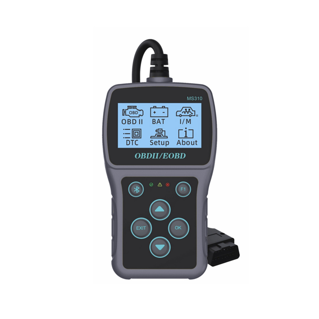 ♀MS310 OBD2 Scanner Check Engine Fault Code Reader, Readiness Smog Check CAN Diagnostic Scan Too ...