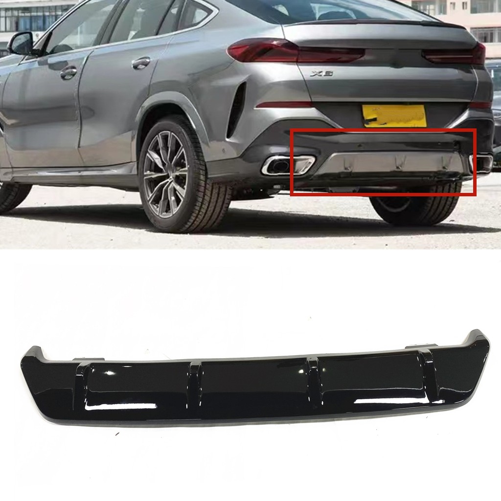 Car Rear Diffuser Lip Splitter Exhaust Bracket Spoiler Plate For BMW ...
