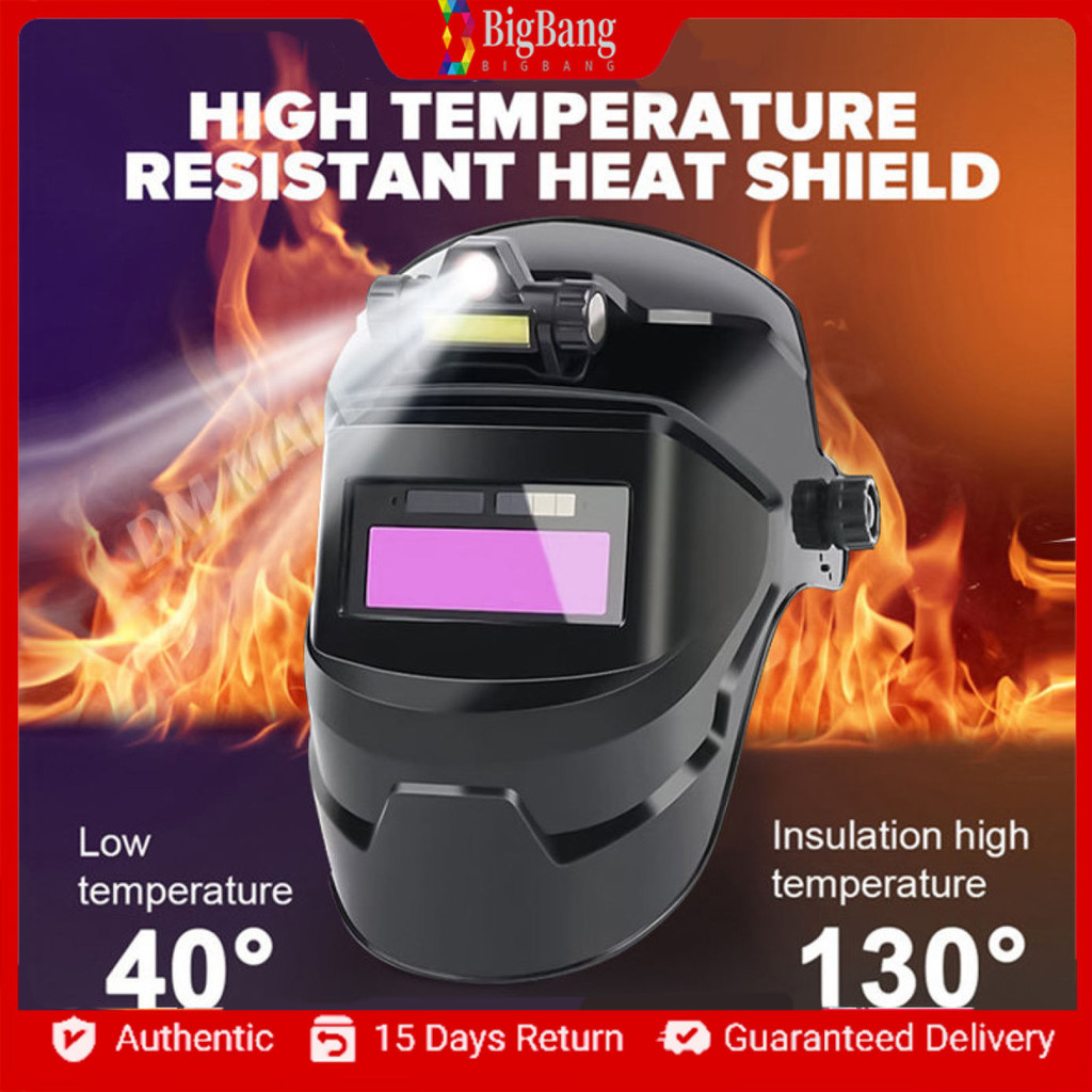 Welding Mask Welding Helmet Full Face Shield Welding Eye Glasses Solar ...