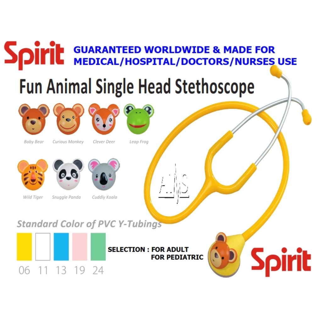 Stethoscope FUN ANIMAL changeable face | Shopee Philippines