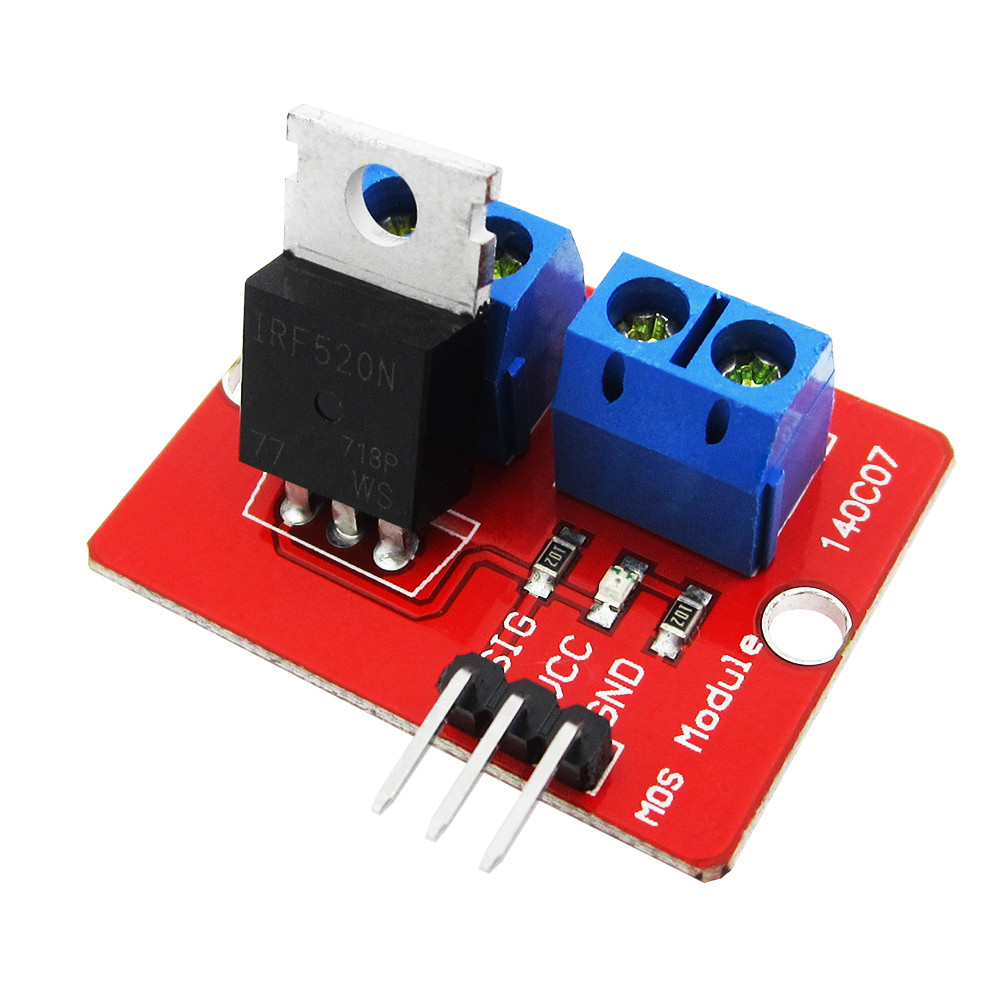 ~10pcs 0-24V Top Mosfet Button IRF520 MOS Driver Module For MCU ARM y | Shopee Philippines