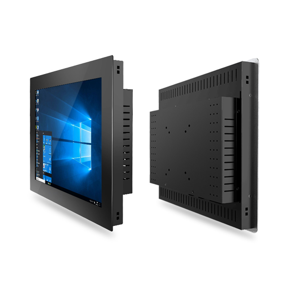♥HMI Industrial Panel Pc Embedded Resistive Touch Screen Lcd Monitor ...