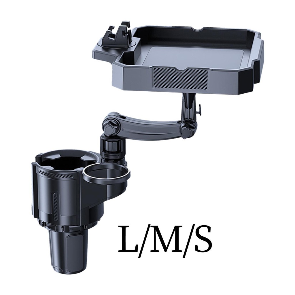 Car Cup Holder Extender Tray Easy to Install Car Expandable Cup Holder ...