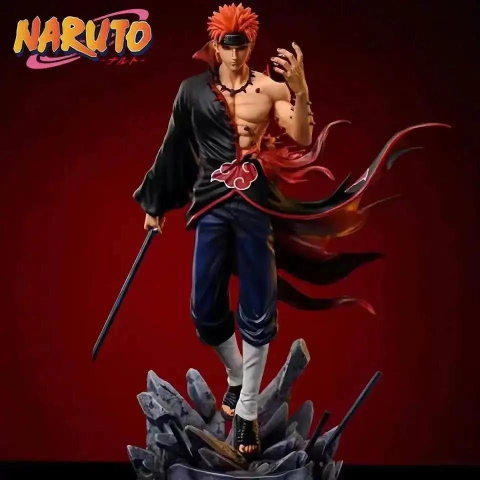 29cm Anime Naruto Figure Akatsuki Pain Figures Pvc Gk Statue Figurine ...