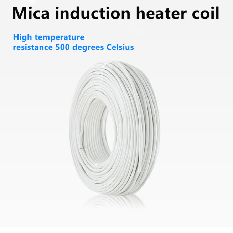 ☂Mica Copper Coil Cable For Magnetic Induction Heaters High temperature ...