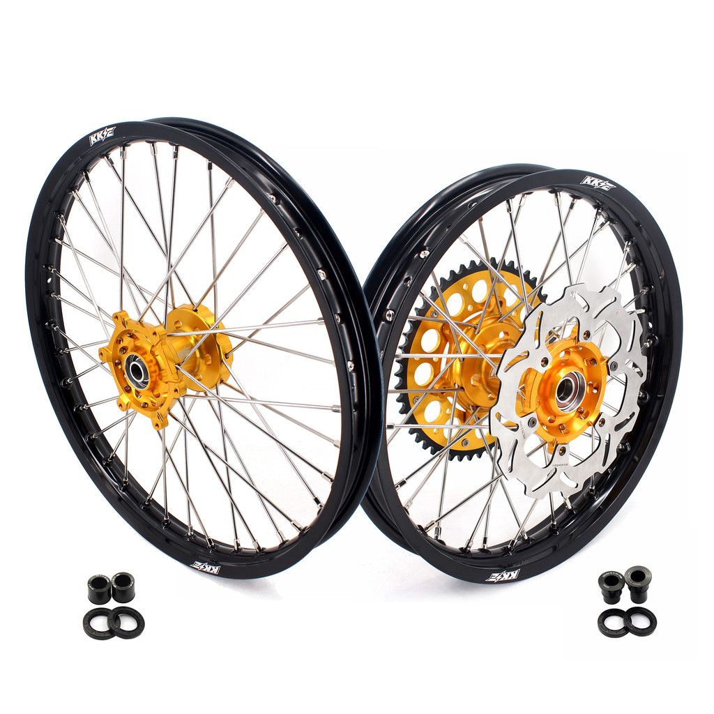 ☆KKE 21/18‘’ Motorcycle Rim Enduro Wheels Set For SUZUKI DRZ400SM 2005 ...