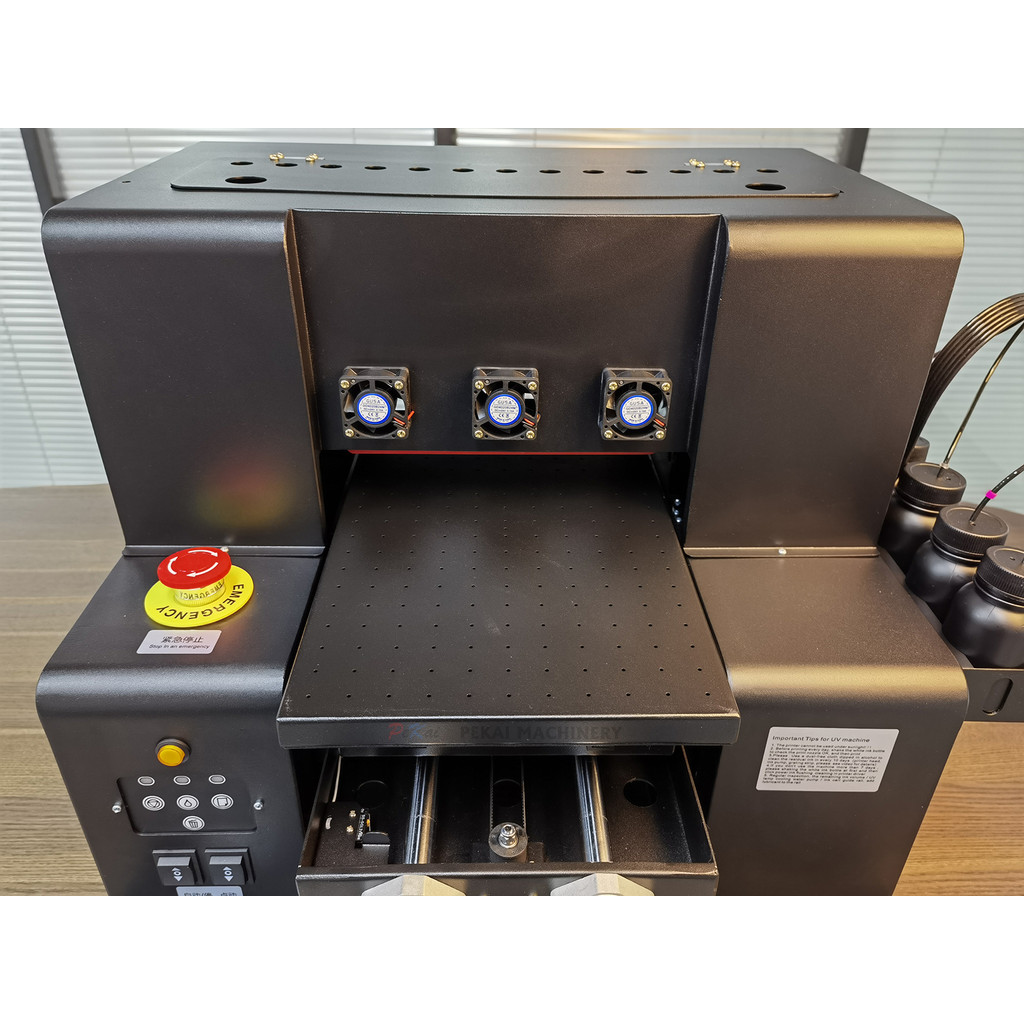 ♥A4 XP600 UV Flatbed Printer Wood Glass Metal PVC Acrylic Phone Case ...