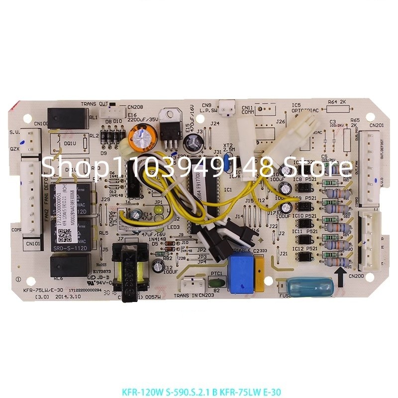 ♣For Midea Air Conditioner Outdoor Unit Control Board KFR-75LW/E-30 ... ♣For Midea Air Conditioner Outdoor Unit Control Board KFR-75LW/E-30 ...