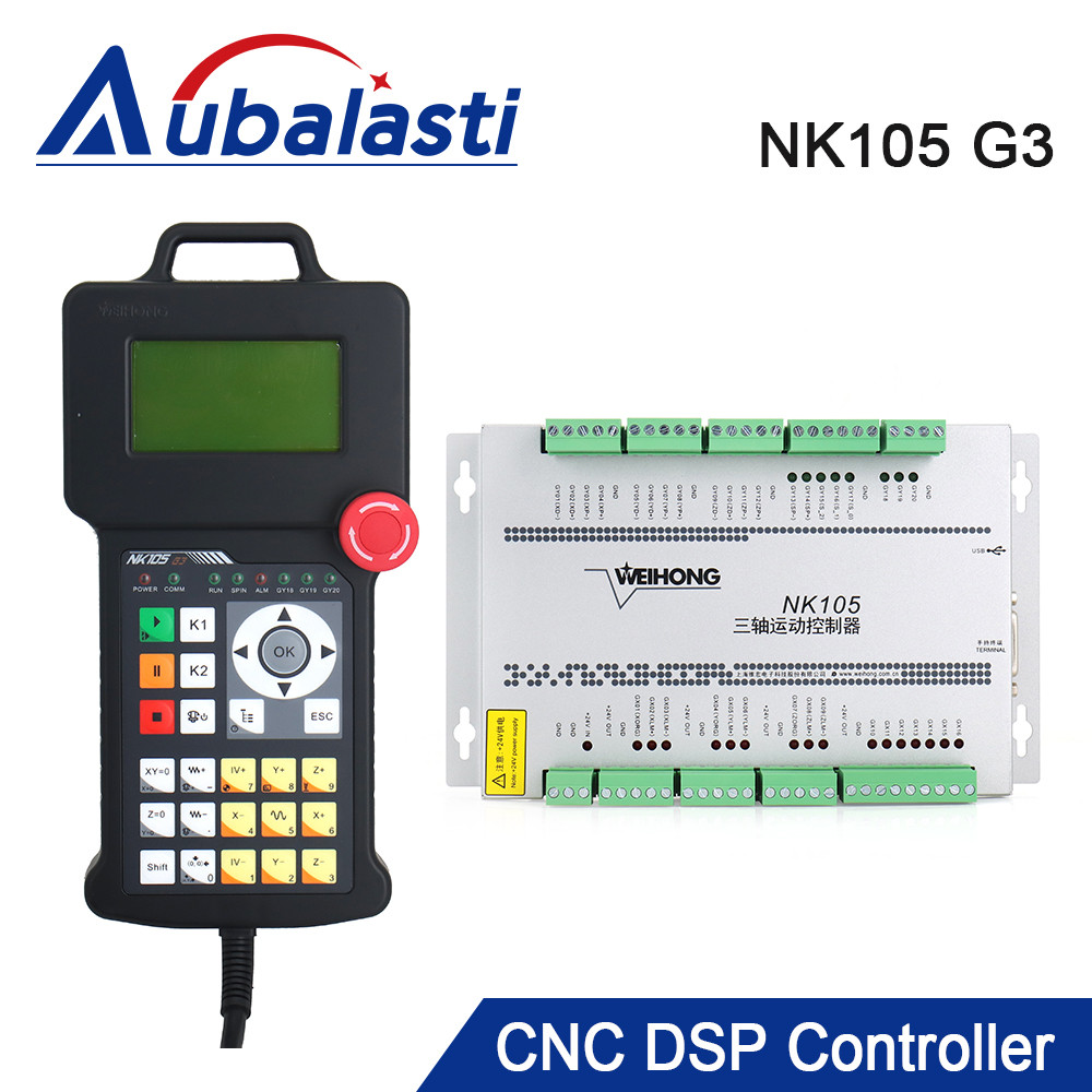 ☇WeiHong NcStudio NK105G3 CNC DSP Motion Control System CNC Router 3 ...