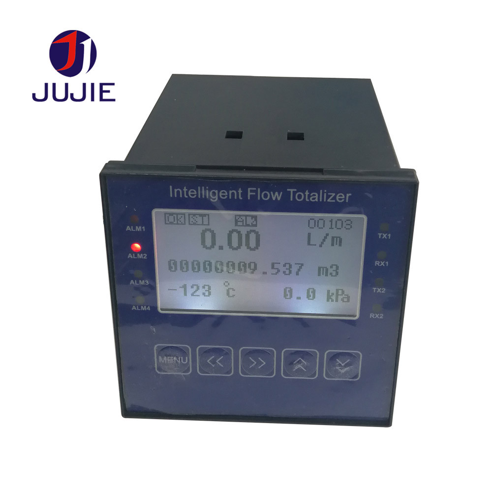 FOB Price Flow Totalizer Flow Meter Relay Alarm Pulse 4-20mA RS485 Signal Output LCD Display Cu ...