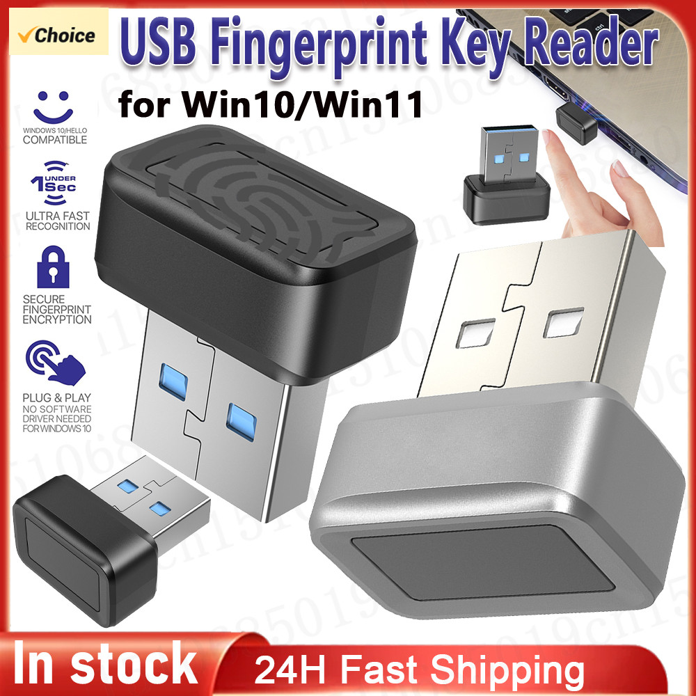 ☆USB Fingerprint Key Reader FIDO U2F Windows Hello Biometric ...
