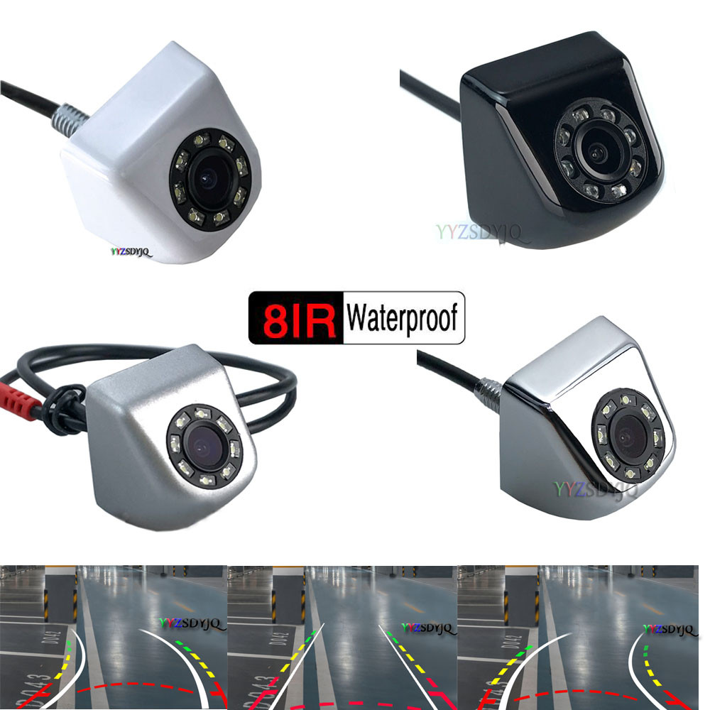 ☽Free shipping , Car Dynamic Trajectory Moving Guide Line Rear View ...