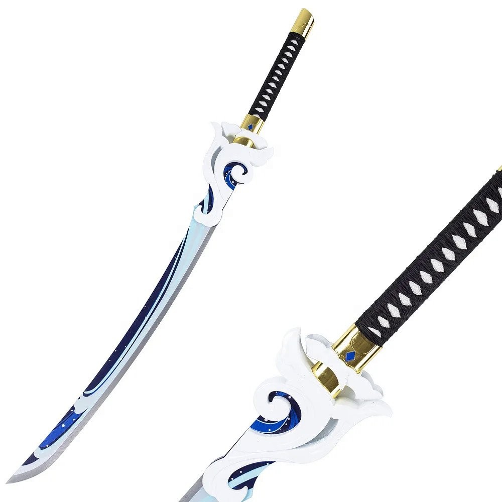 Genshin Impact Weapon Replica Akuoumaru Real Katana Sword Japanese ...