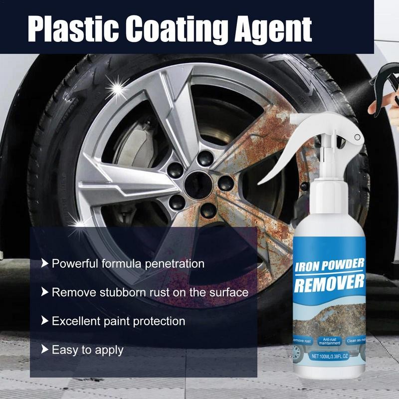 ★Multi Purpose Rust Remover Spray Tire Cleaner Rust Dissolver Rust ...
