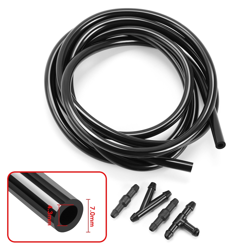 ♦2m Car Windshield Washer Nozzle Hose Tube Pipe for Toyota Corolla Rav4 ...