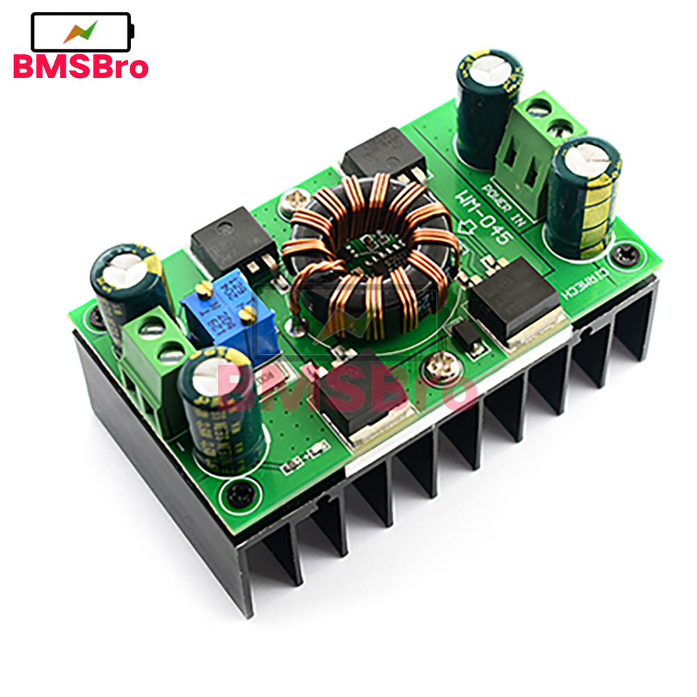 ☫300W 8A Auto Step Up Down Buck Boost Converter Solar Charging Power ...