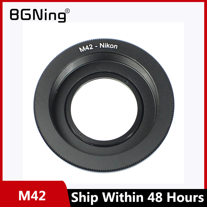 유M42 Lens Adapter Ring Screw Mount Metal M42-EOS for Canon EOS M42-NIK ...