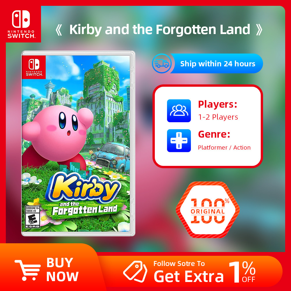 ⚖Nintendo Switch Game Deals Platformer Kirby and the Forgotten Land ...