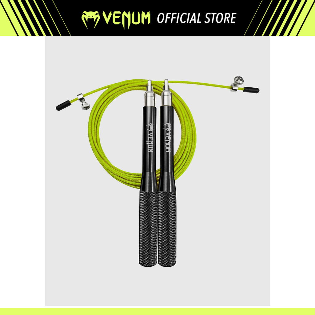 VENUM Thunder Evo Jump Rope - Black/Neo Yellow | Shopee Philippines