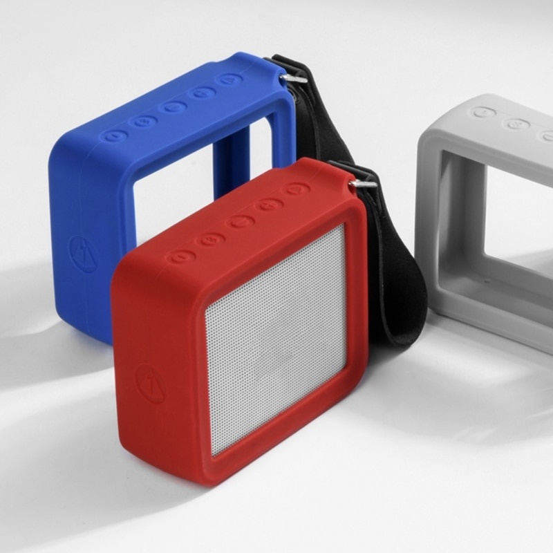 Shockproof Silicone Case with Portable PU Strap Portable Travel ...