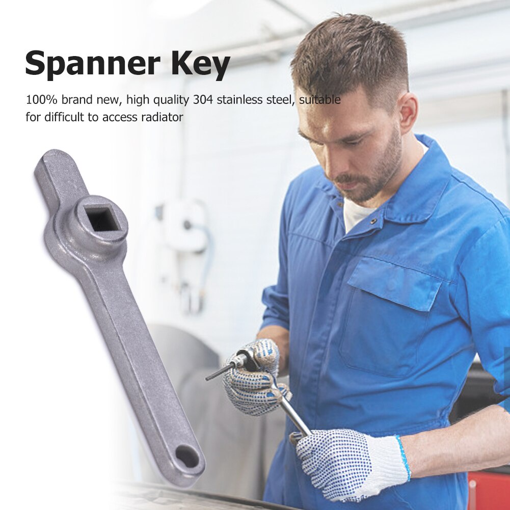 304 Stainless Steel Radiator Vent Key 5mm Hole Core Metal Radiator ...