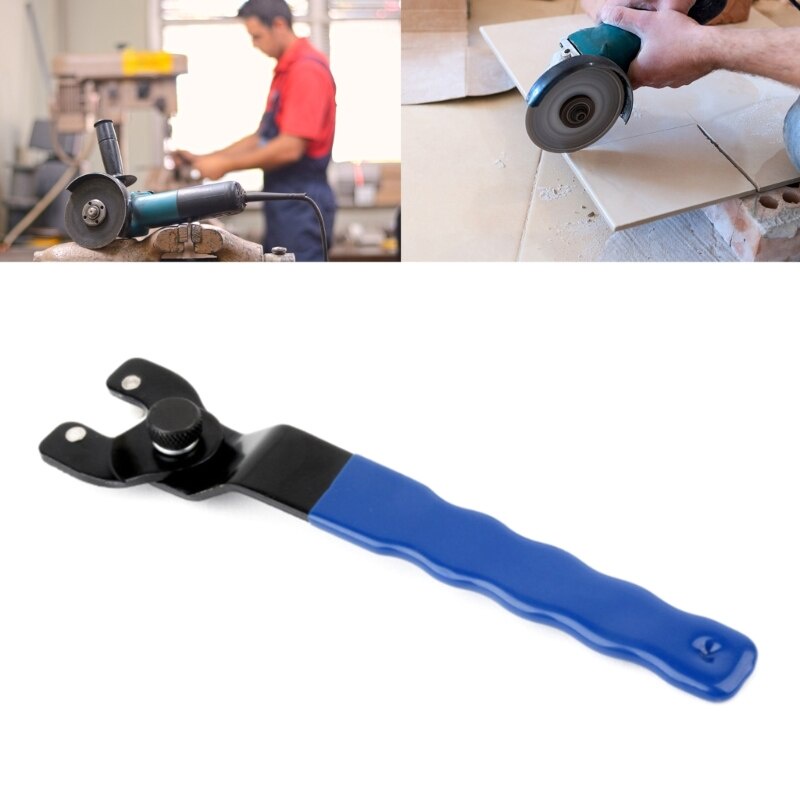 Portable Adjustable Angle Grinder Pin Spanner Polisher Wrench Practical ...