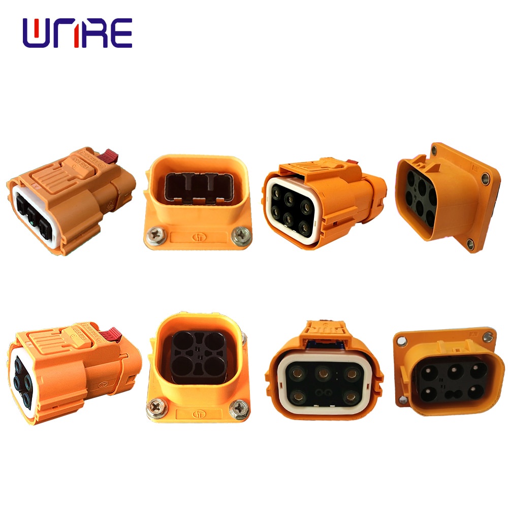 Plastic Shell High Voltage Current Connectors Plug Socket New Energy ...