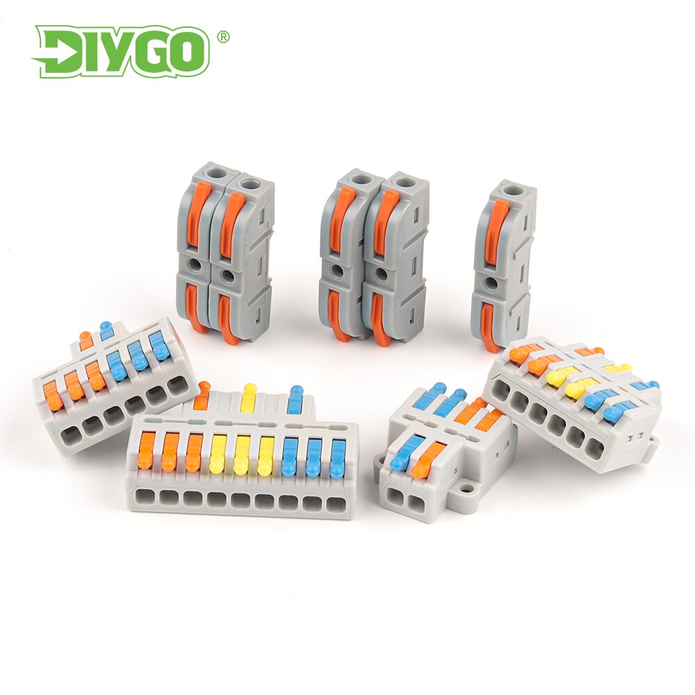 Mini Fast Electric Wire Connector Universal Wiring Cable Connectors ...