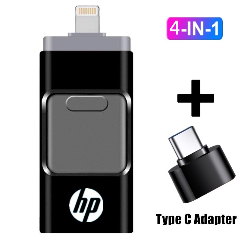 2TB 4in1 OTG USB flash drive, Pen Driver 1Tb 512GB 256GB 128GB suitable ...